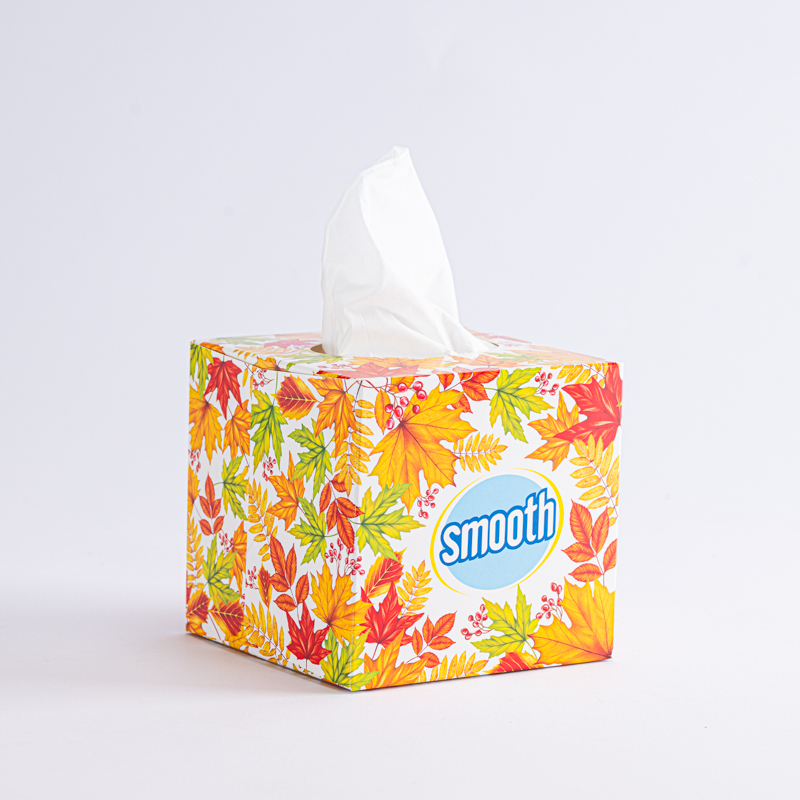 Smooth Facial Tissue Cube Box – 80 Tissues – Andre Distribution ...