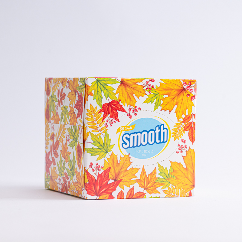 Smooth Facial Tissue Cube Box – 80 Tissues – Andre Distribution ...