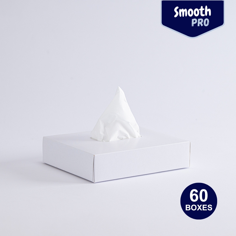 SmoothPro Facial Tissue Plain White Box – 70 Tissues – Andre ...