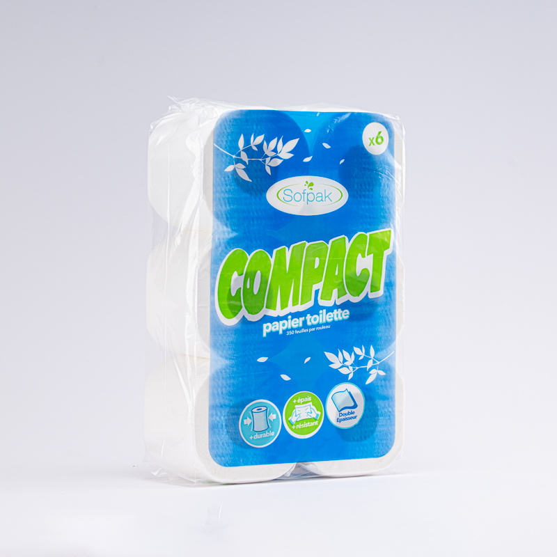 Sofpak Compact Toilet Tissue (Pack of 6 Rolls) – Andre Distribution ...